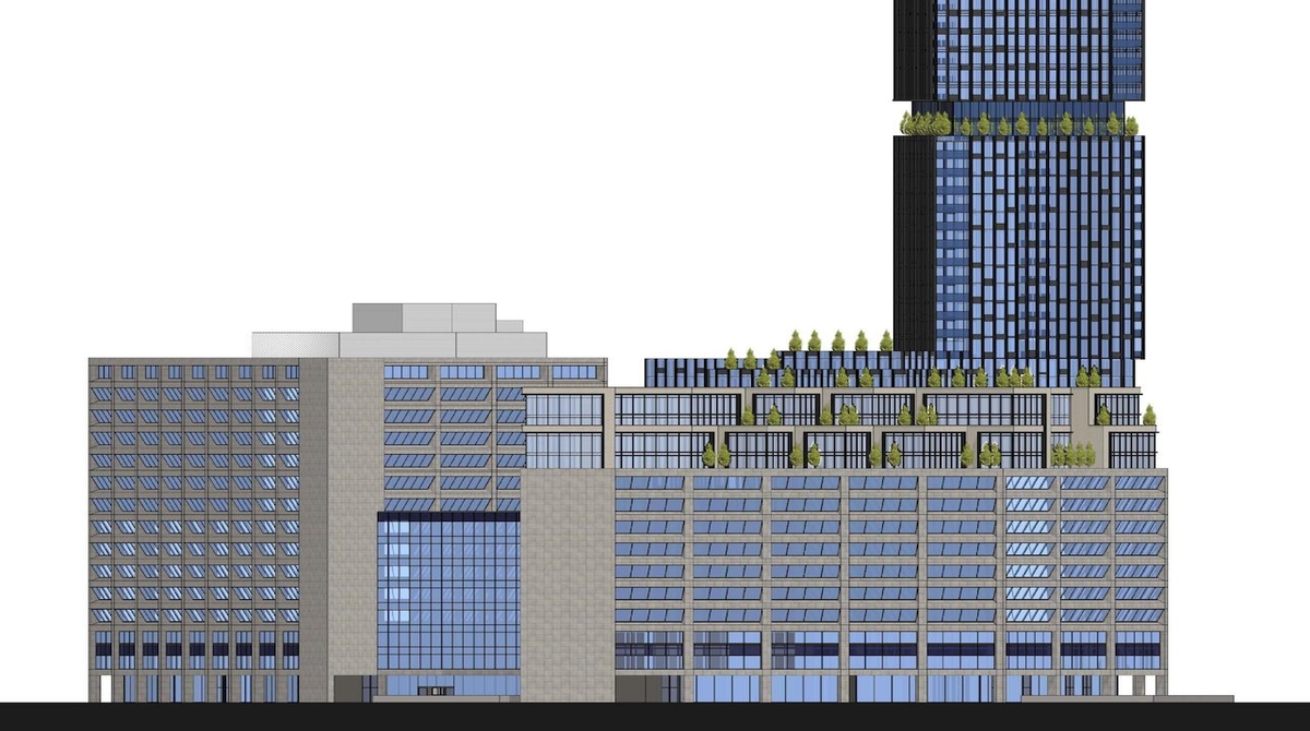 70 Storey Condo Tower to be built on top of Office Complex