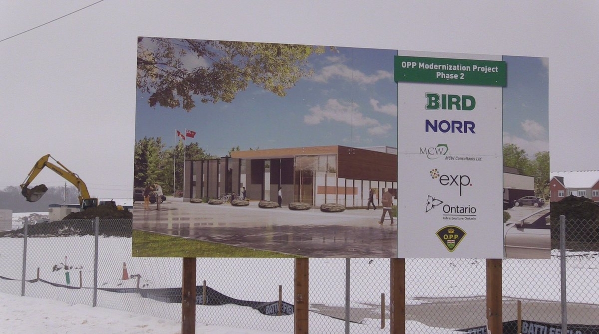 $20 Million OPP Detachment Construction Begins in Clinton